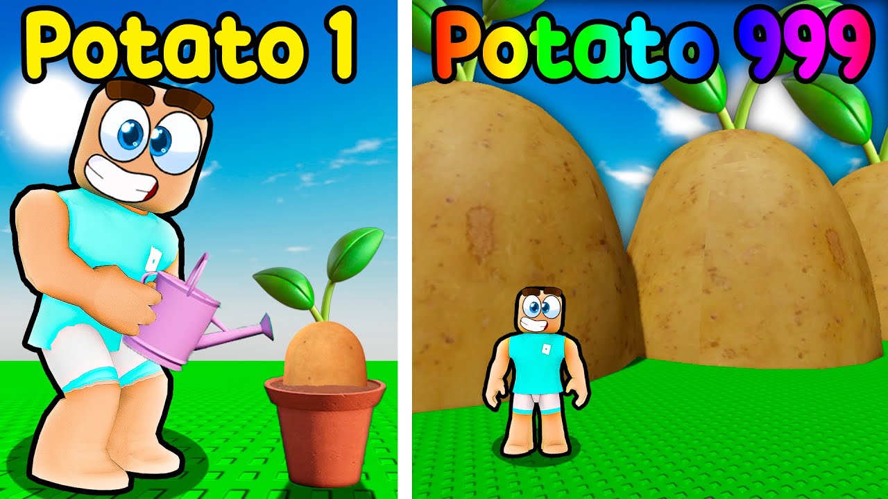 i went from NOOB to PRO in Roblox potato factory tycoon... - YouTube