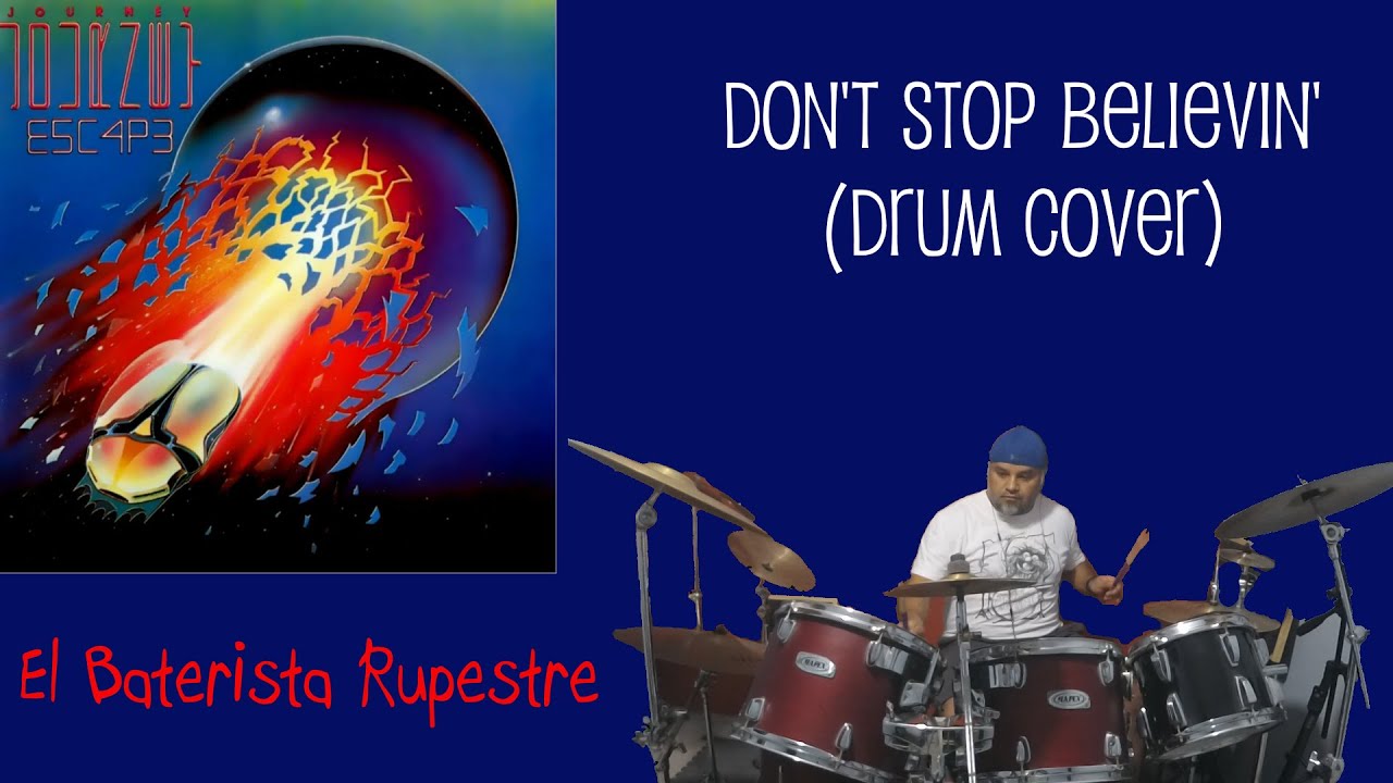 176 - Journey - Don't Stop Believing (Drum Cover) - YouTube