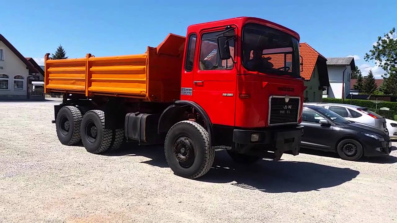 TRUCK MAN 26.280 6X4 FIŠ TRUCKS SLOVENIA - YouTube