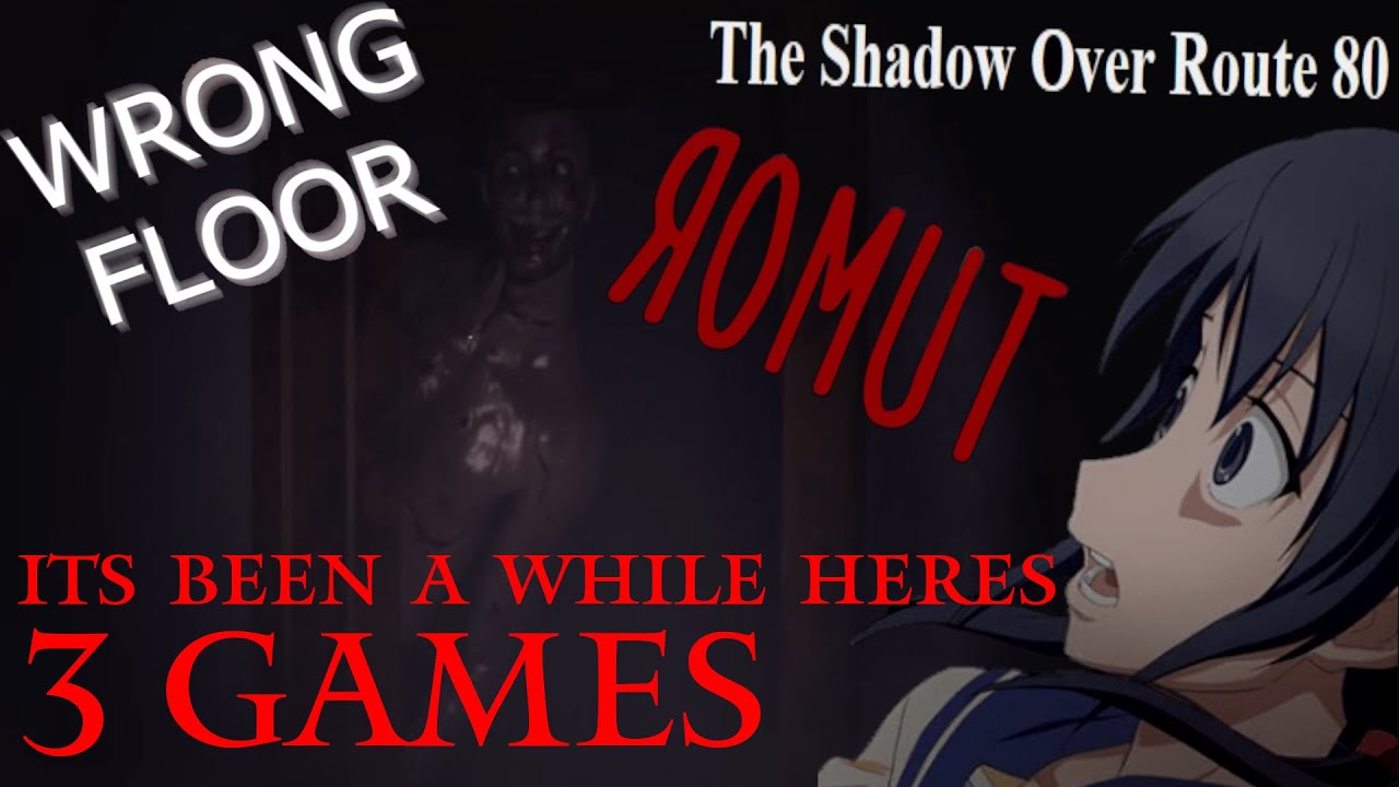 WRONG FLOOR, ЯOMUT & The Shadow Over Route 80 | 3 HORROR GAMES | INDIE ...