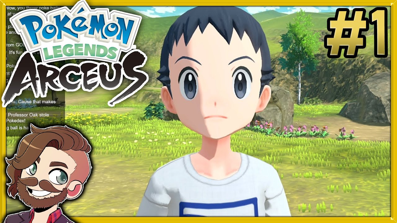 Pokemon Legends Arceus Gameplay - A Journey 🔴 Part 1 - YouTube