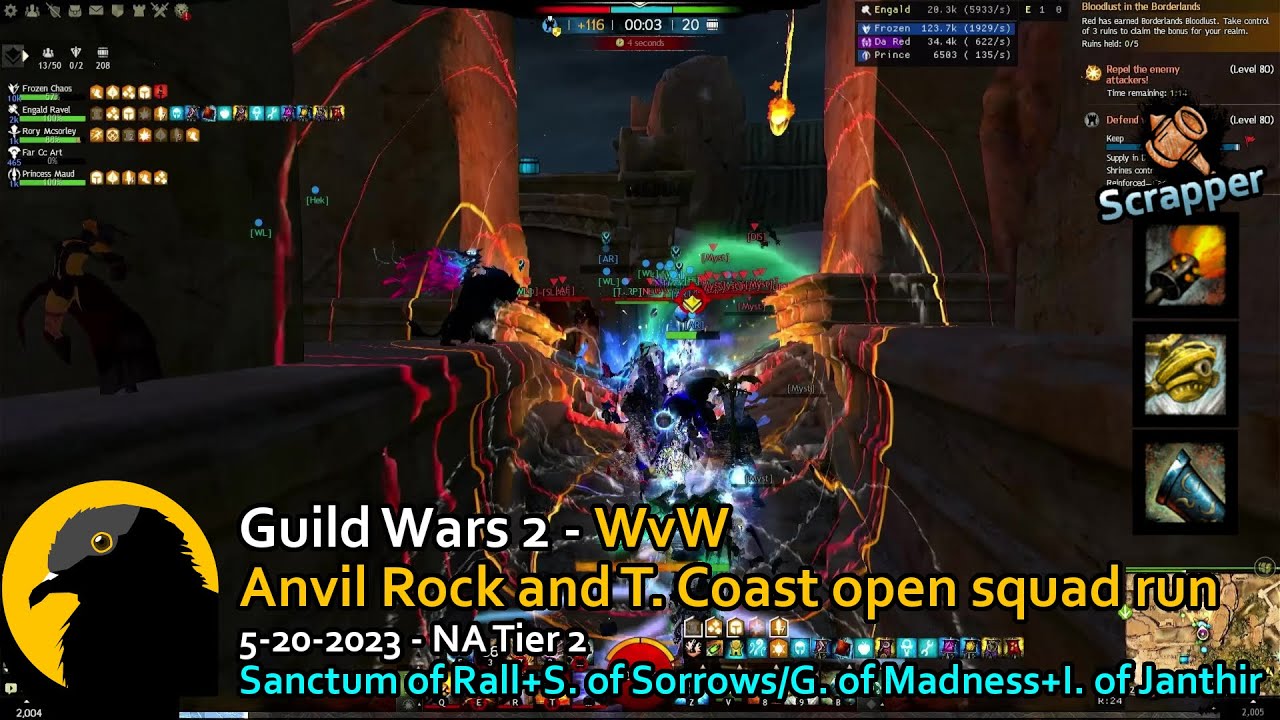 GW2 - WvW - Anvil Rock and Tarnished Coast open squad at desert ...