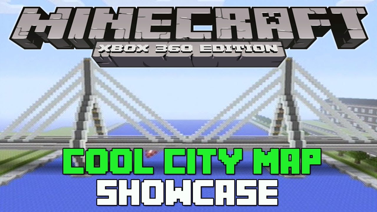 Minecraft Xbox 360: City Map Showcase - YouTube