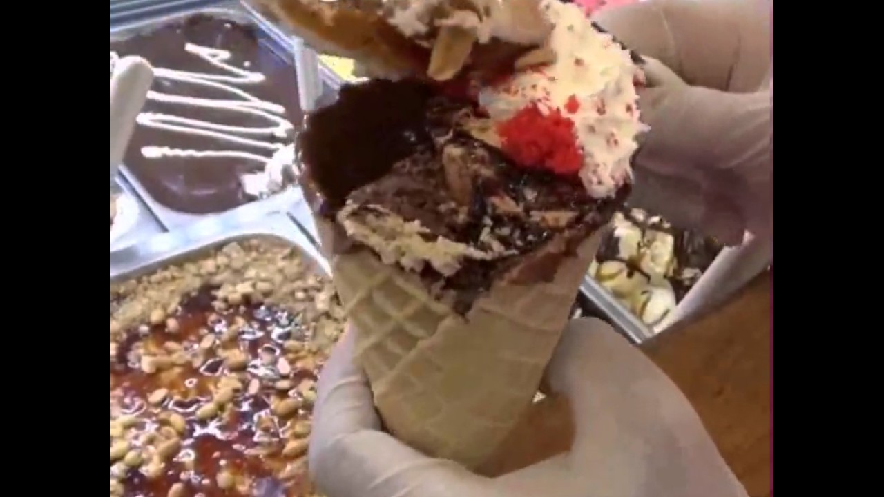 The ultimate gelato plate - YouTube