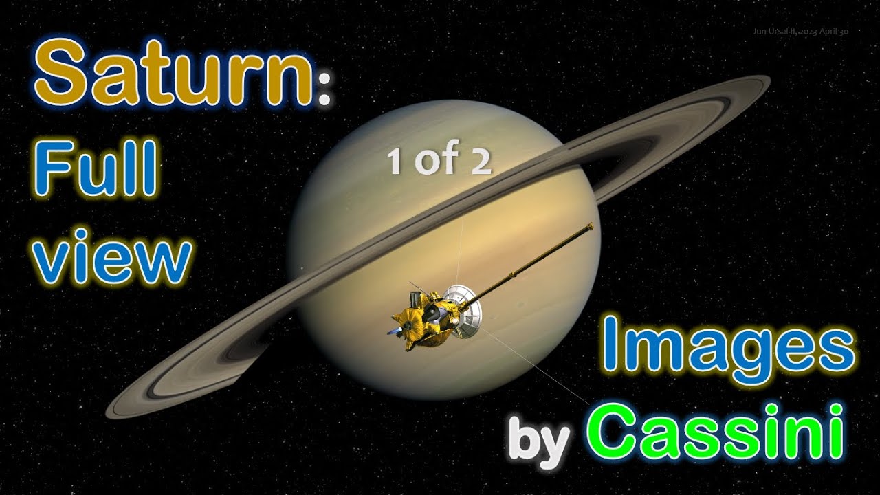 Saturn: Full View Images by Cassini, 1 of 2 - YouTube