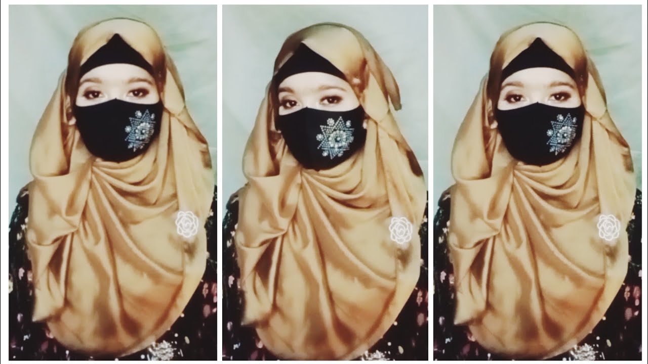 Eid special hijab tutorial // ঈদ স্পেশাল হিজাব টিউটোরিয়াল 💝 @afsana ...