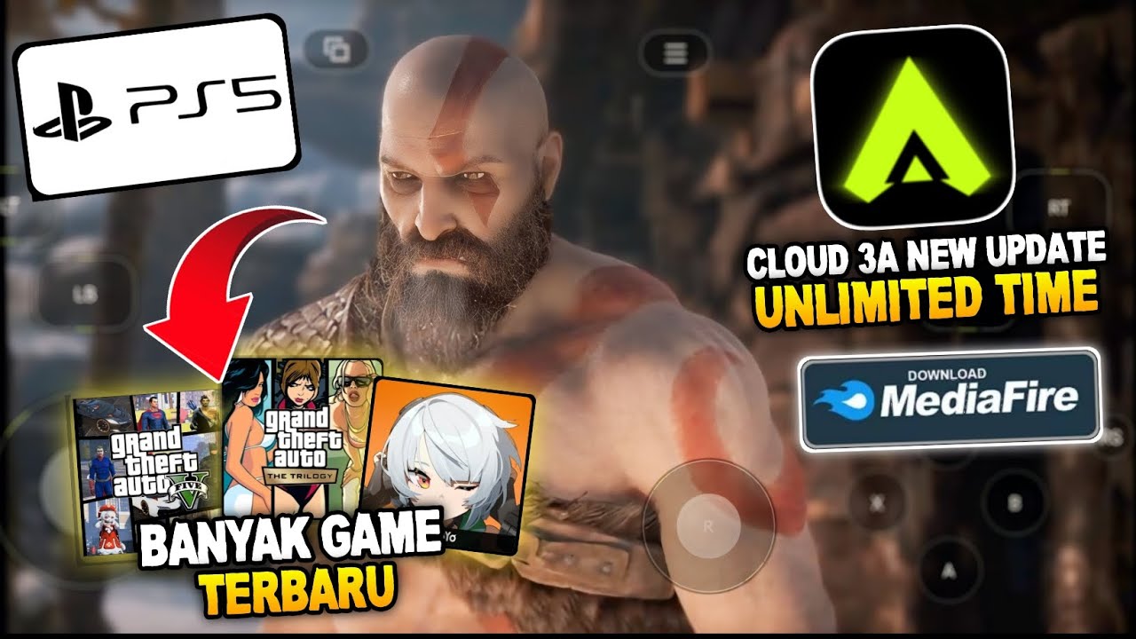 New Update Cloud 3A Unlimited Time! Antri Cepat Free To Play Semua Game ...