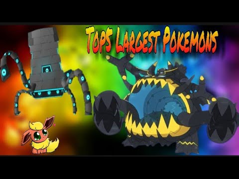 Largest pokemon of all time - YouTube