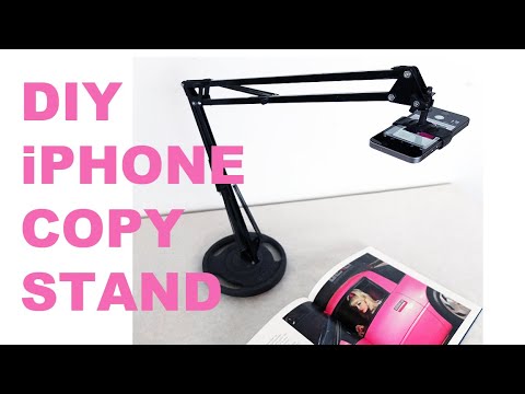 Redneck iPhone Copy Stand - YouTube