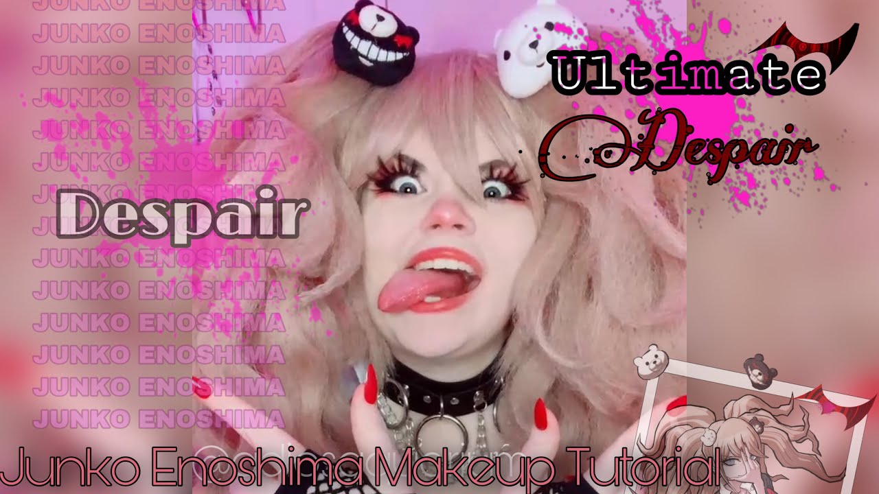 Junko Enoshima Makeup Tutorial - YouTube