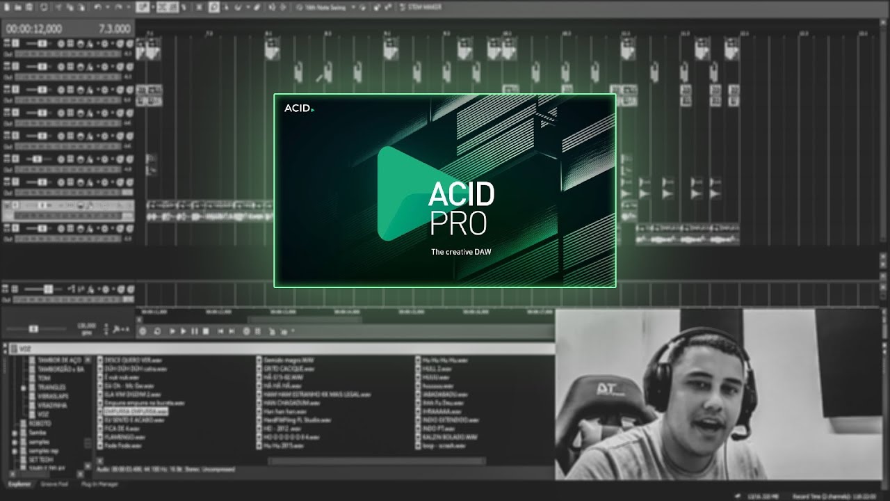 BEAT NO ACID PRO DESDE O INICIO - YouTube