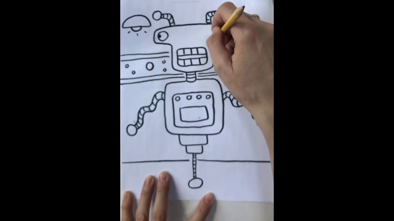 Draw a Robot with Value - YouTube