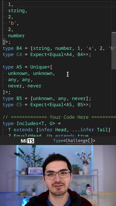 Unique - TypeScript Type Challenges #5360 [MEDIUM] - YouTube