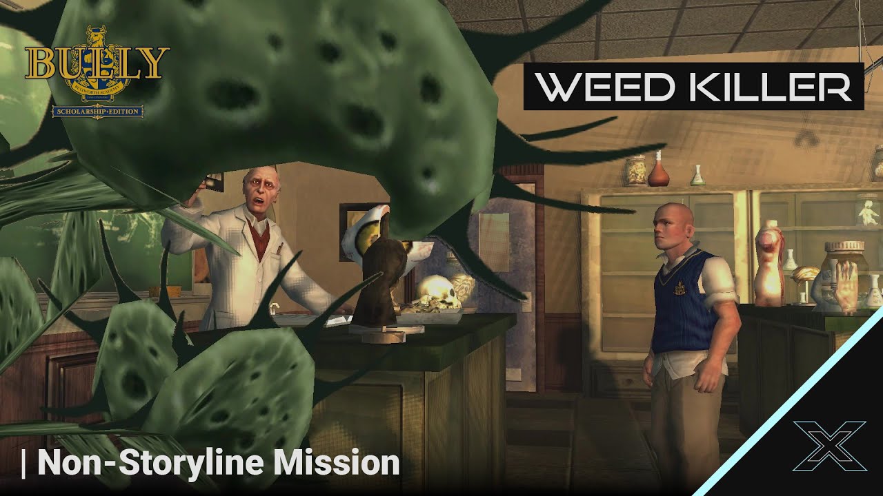 Bully: Scholarship Edition : Non-Storyline Mission - Weed Killer ...