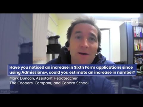 Increased Sixth Form Applications | Mark, Assistant Headteacher at The ...