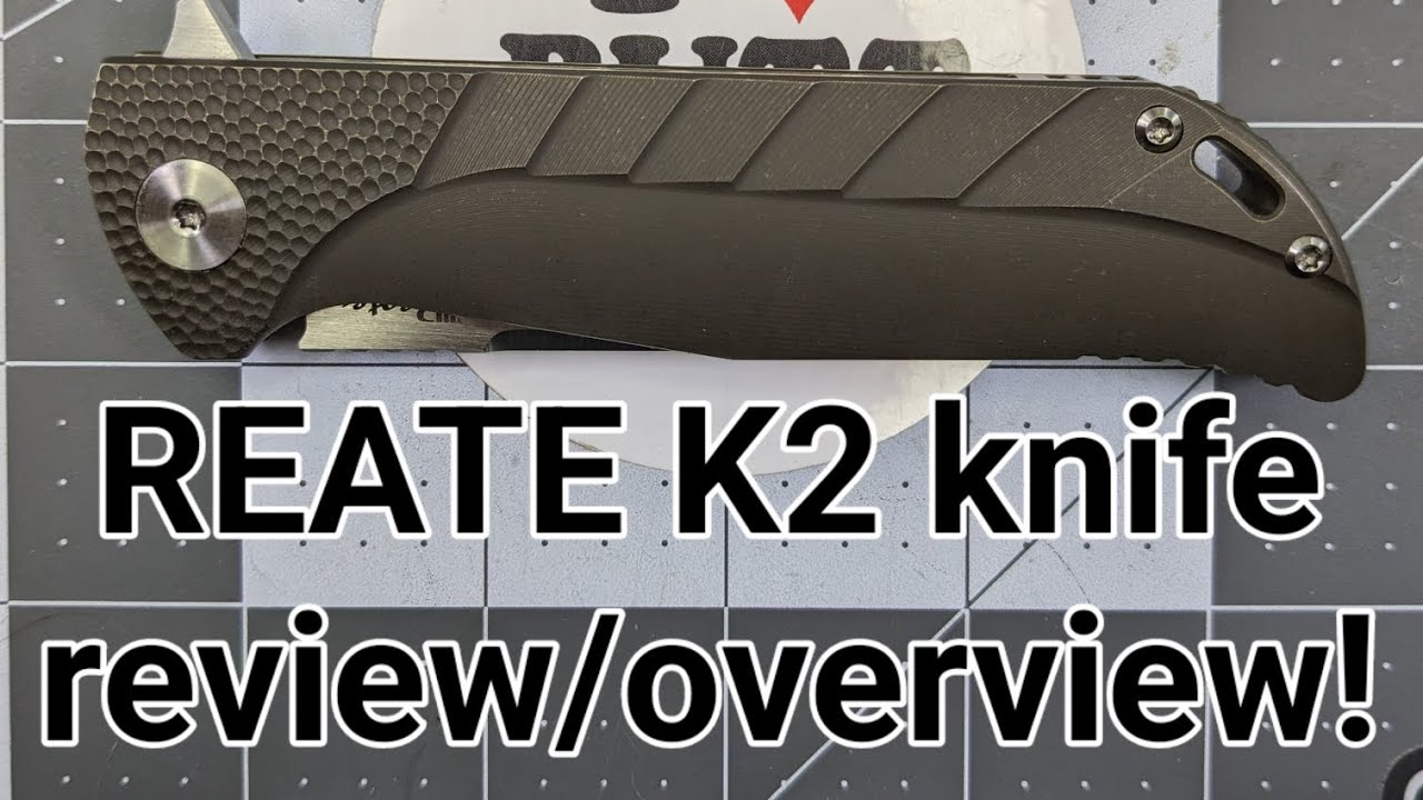 REATE K2 knife review/overview! - YouTube
