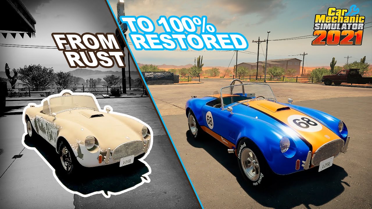 Car Mechanic Simulator 2021 DC Typhoon Full Restoration - YouTube