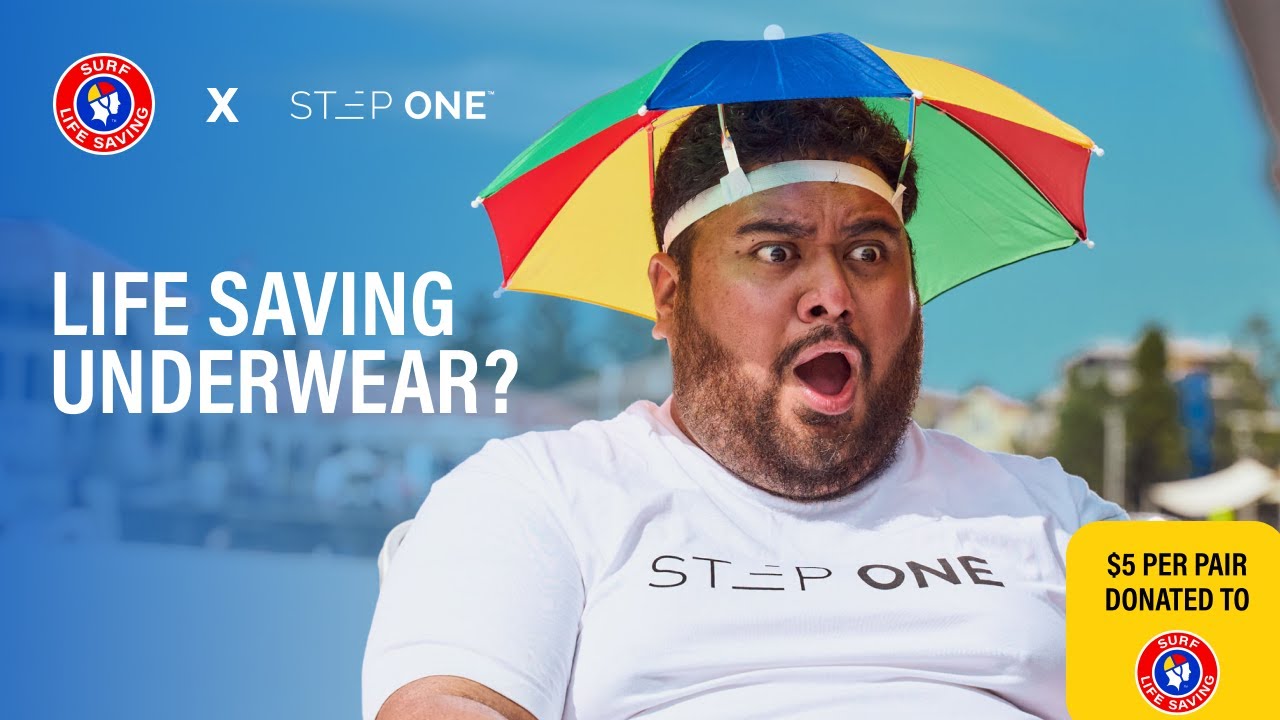 Step One & Surf Life Saving Australia Official Collab! - YouTube
