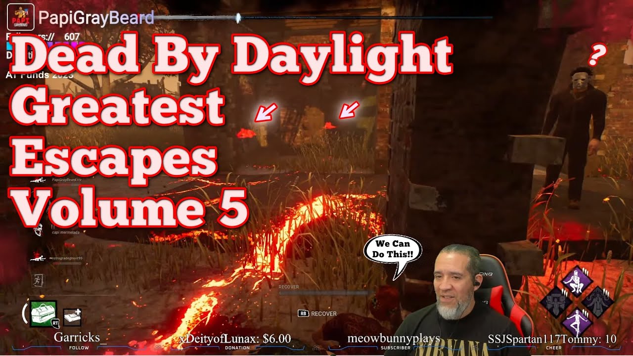 Dead By Daylight Greatest Escapes Compilation Volume 5 - YouTube
