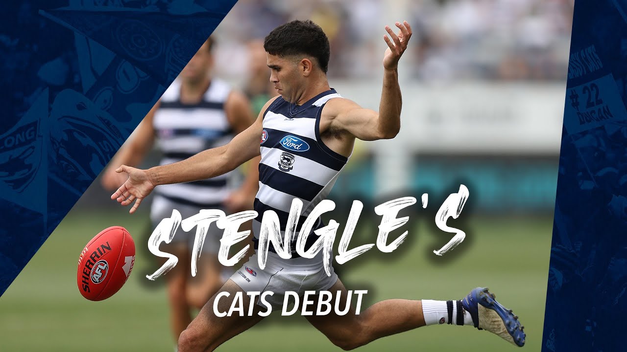 Tyson Stengle's Cats Debut | Round 1, 2022 - YouTube
