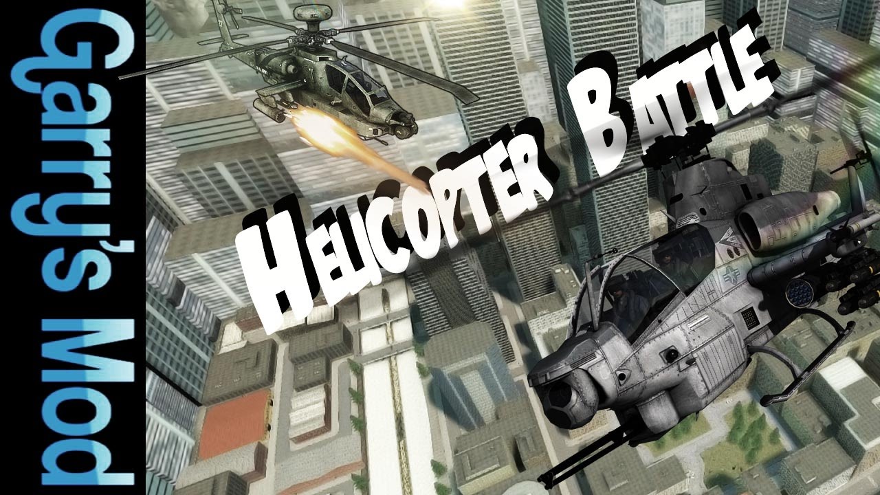 Helicopter Battle - GMOD - YouTube