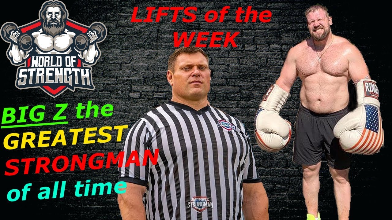 LIFTS of the WEEK !! ZYDRUNAS SAVICKAS the GREATEST STRONGMAN of all ...