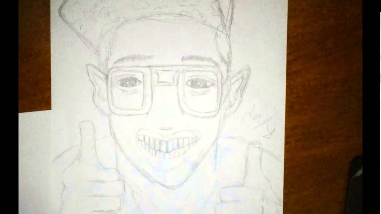 How to draw Tyler the creator - YouTube