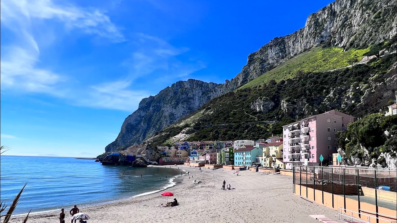 Gibraltar, What’s Happening at Catalan Bay - YouTube