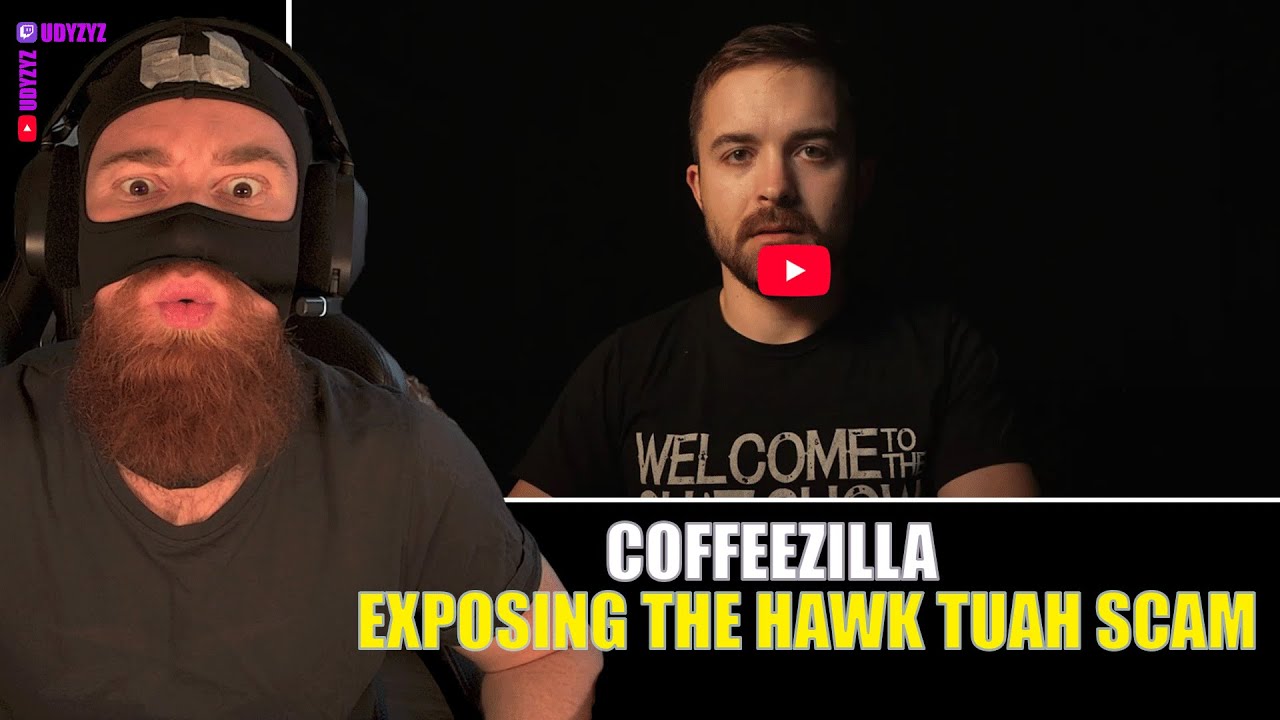 COFFEEZILLA EXPOSING THE HAWK TUAH SCAM... (girl messed up) | UDYZYZ ...