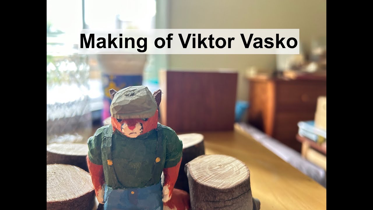 Carving Viktor Vasko #Lackadaisy - YouTube