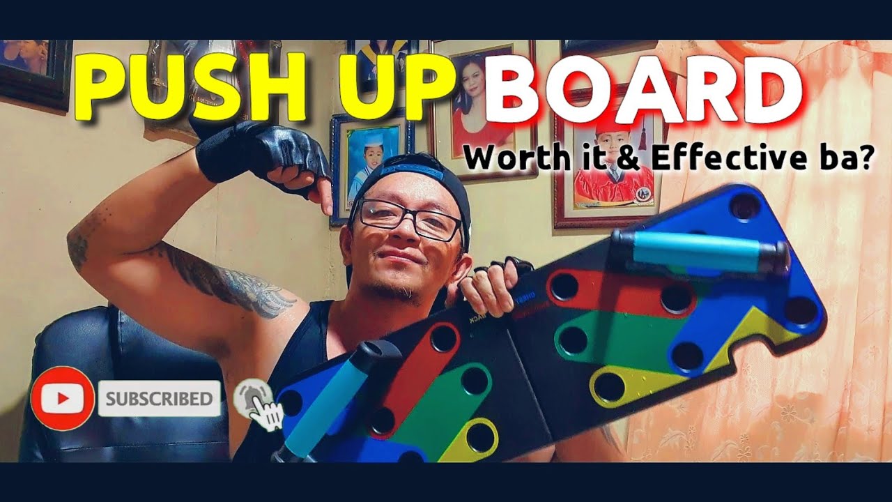 PUSH UP BOARD UNBOXING REVIEW AND HOW TO USE IT | BEST HOME WORKOUT ...