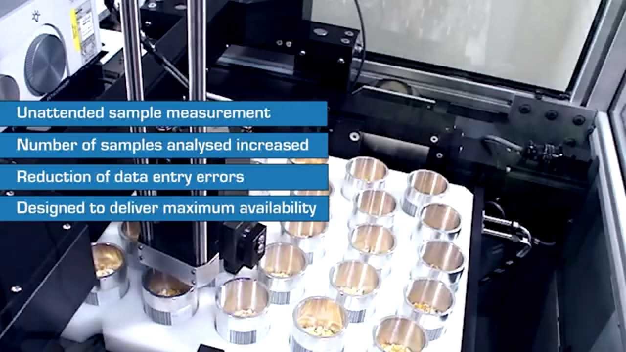 FT-NIR HTS 250 Auto Sampling System from Bruker Optics - YouTube