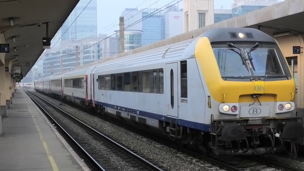 IC Brussel - Luxemburg | Brussel Noord | I11BDx | HLE13 | 2019 - YouTube