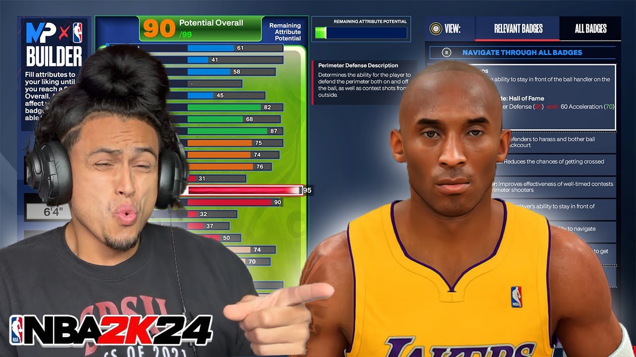 a MID 6'6 KOBE BUILD is OFFICIALLY the BEST FIRST BUILD to make in NBA ...