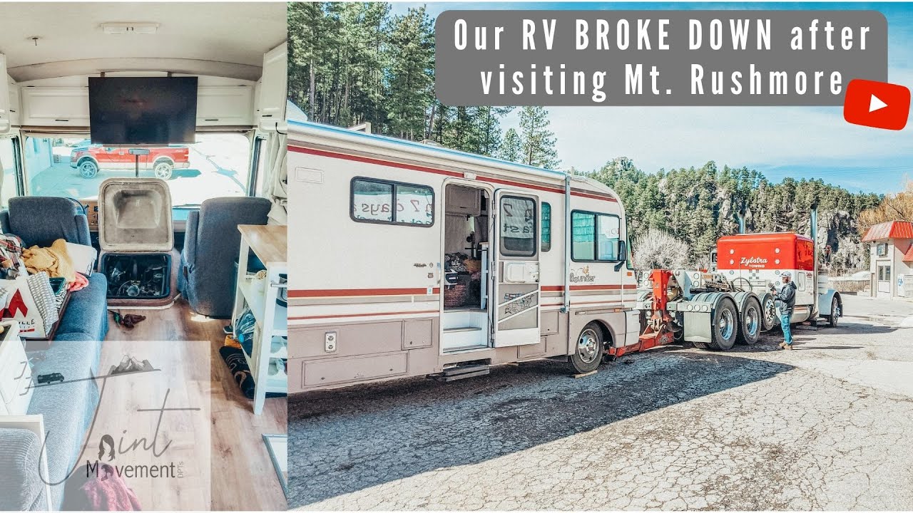 OUR RV BROKE DOWN: A Travel PT's RV Broke Down in the Mountains after ...