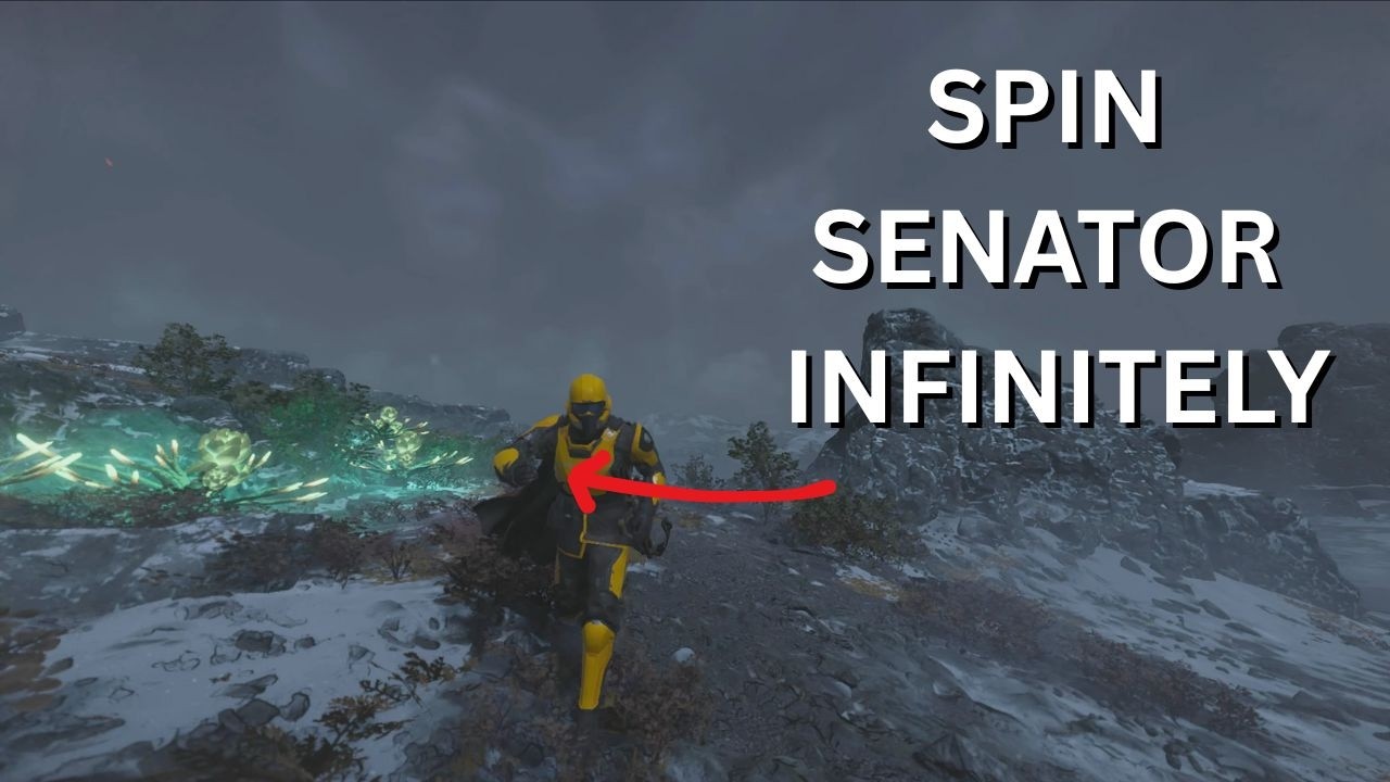 How to INFINITELY Spin the Senator and Trigger the Spin in Helldivers 2 ...