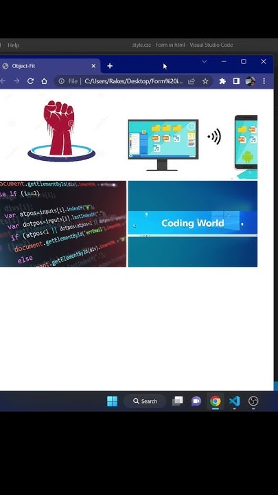 Object Fit Cover Property In Css Css Html Webdevelopment Trending Coding Javascript Viral 