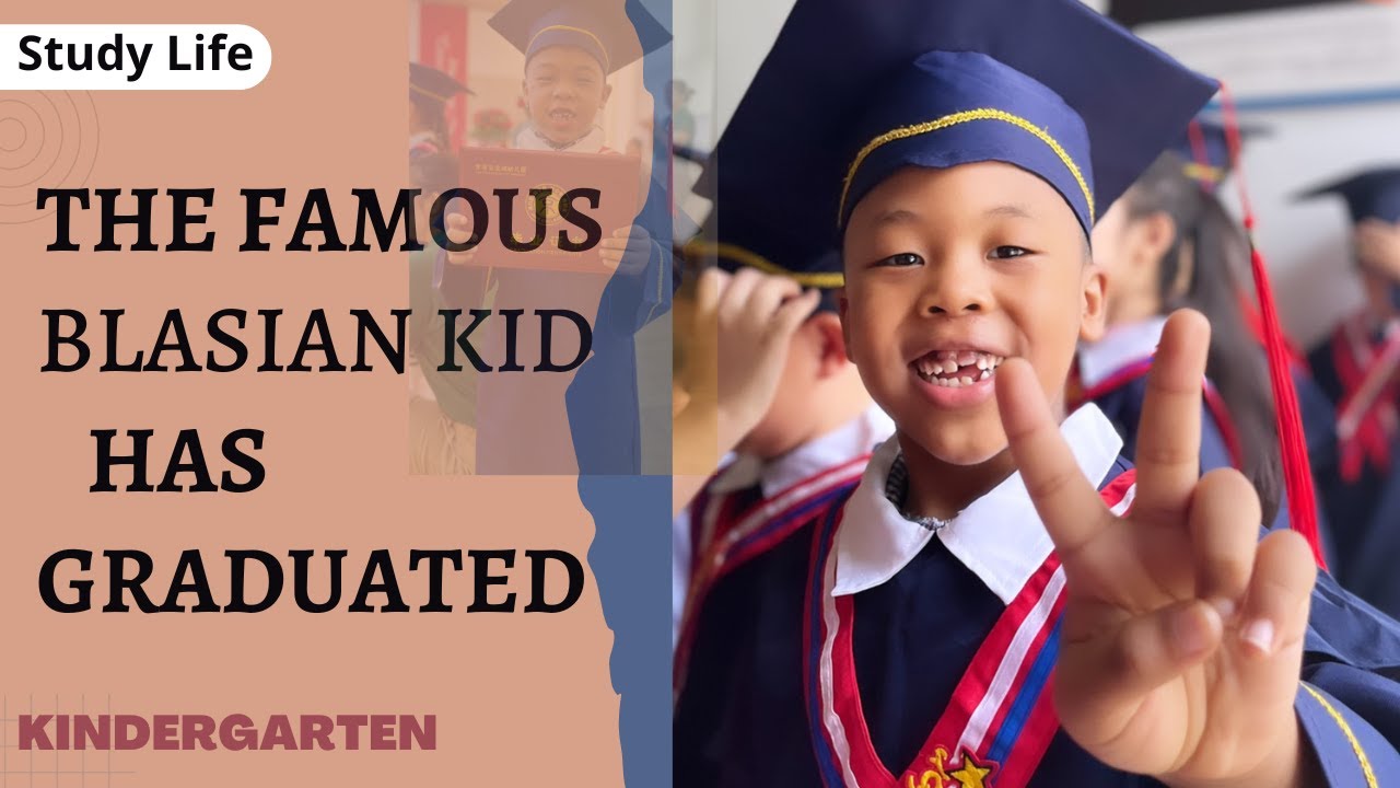The Famous Blasian Kid Has Graduated |Kindergarten Graduation |AMBW ...