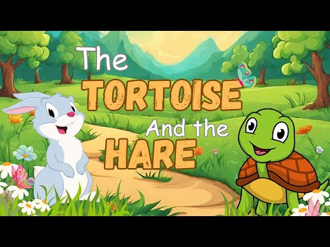 The Tortoise and the Hare| Moral English Stories for Kids| Storytime ...