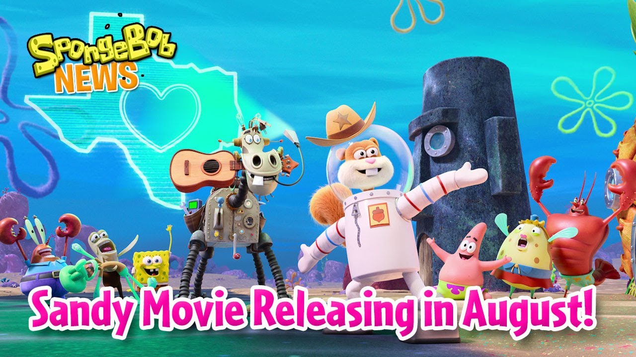 Sandy Cheeks Movie Premiering on Netflix in August 2024! | SpongeBob ...