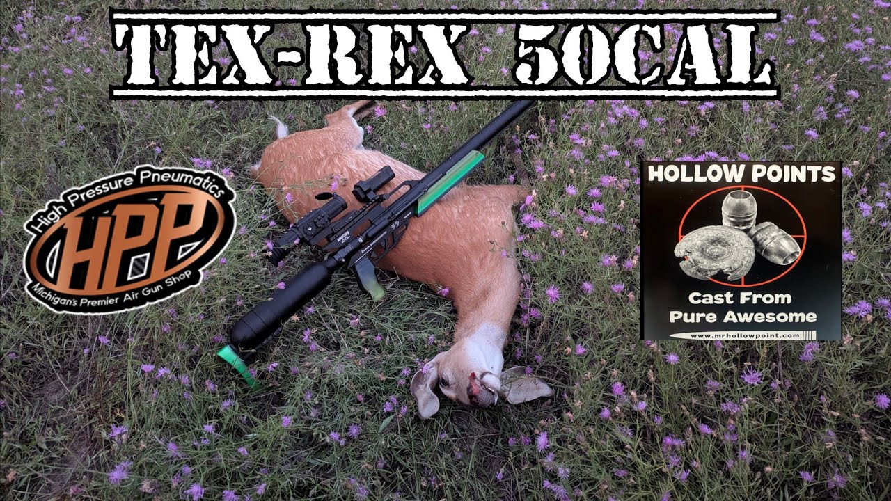 tex rex 50cal deer hunt - YouTube