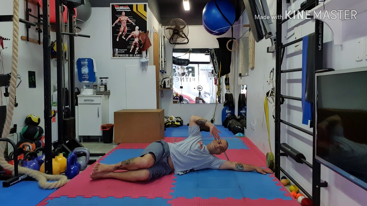 FLEXÃO LATERAL DO TRONCO - YouTube
