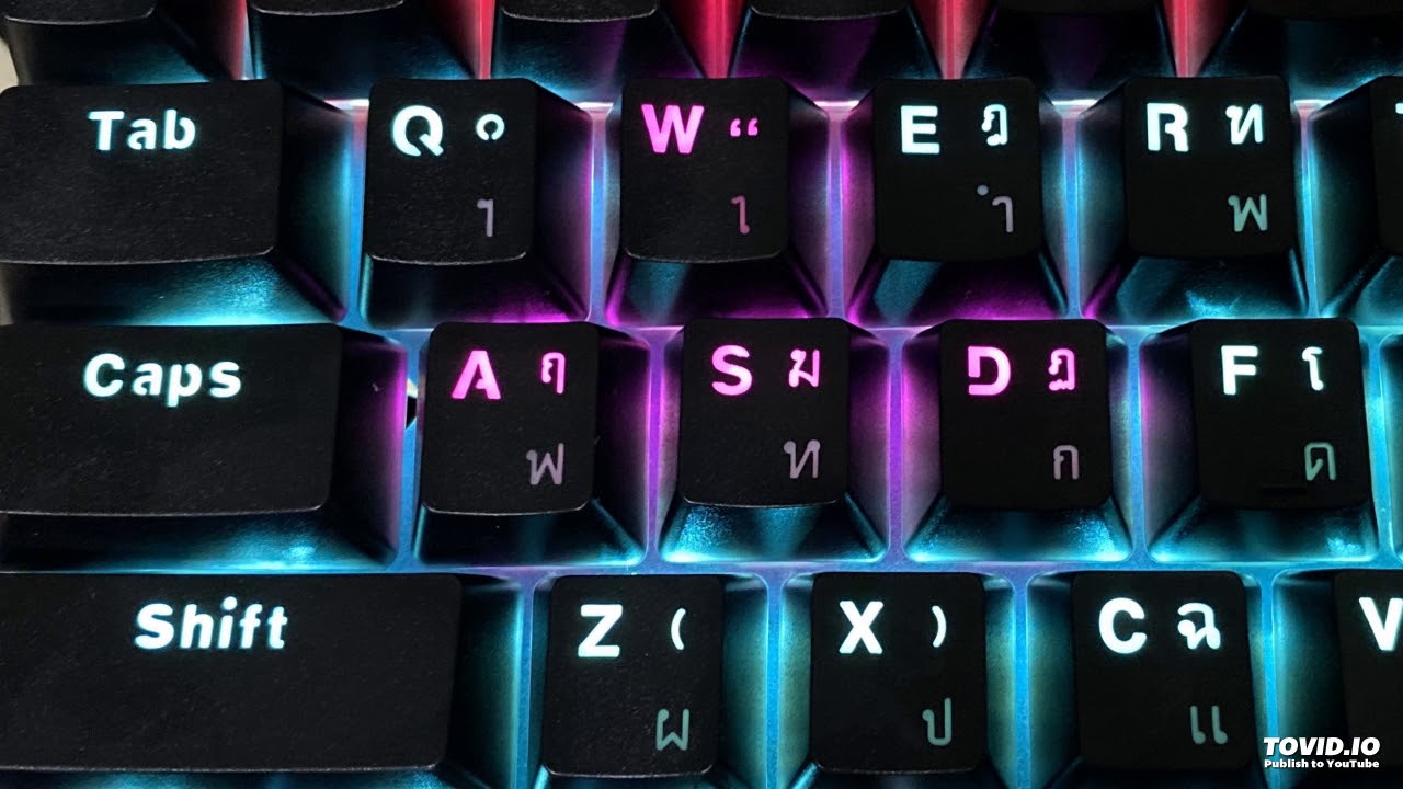 license-free mechanical keyboard typing sound | Nubwo X28 Sorcerer ...
