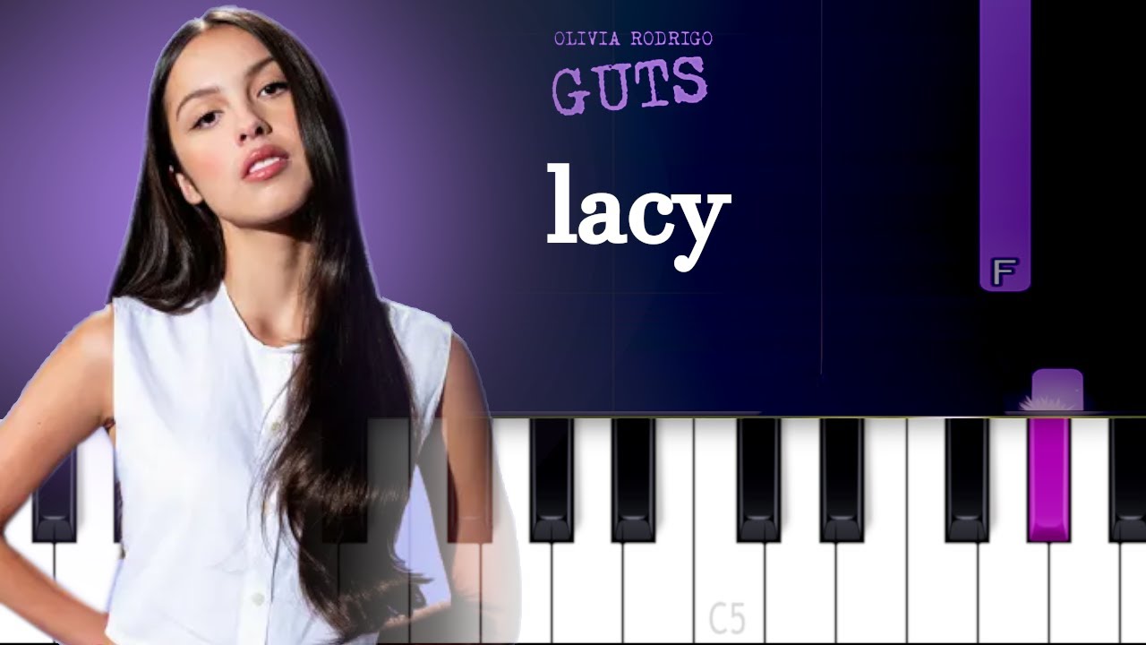 Olivia Rodrigo - lacy | Piano Tutorial Chords - Chordify Olivia Rodrigo - lacy | Piano Tutorial Chords - Chordify