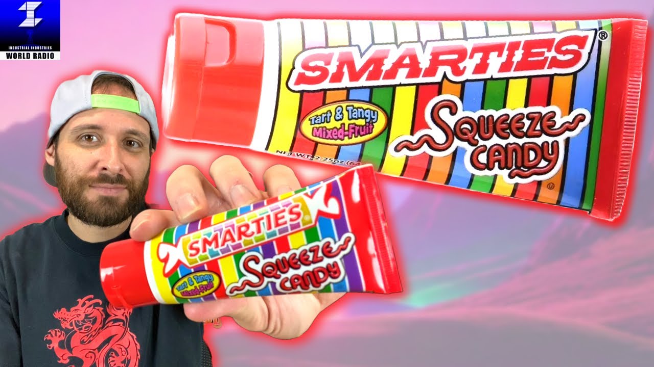 Smarties Squeeze Candy BLEW ME AWAY | Review - YouTube