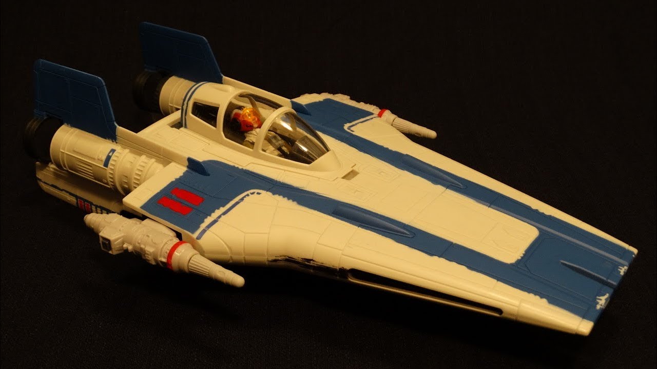 Star Wars Vehicle Review: Resistance A-Wing Fighter - YouTube