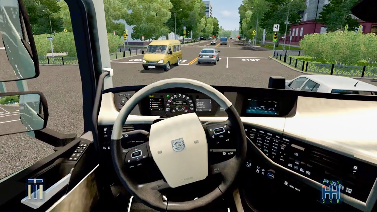 City Car Driving | Volvo FH Truck | Fast Driving - YouTube
