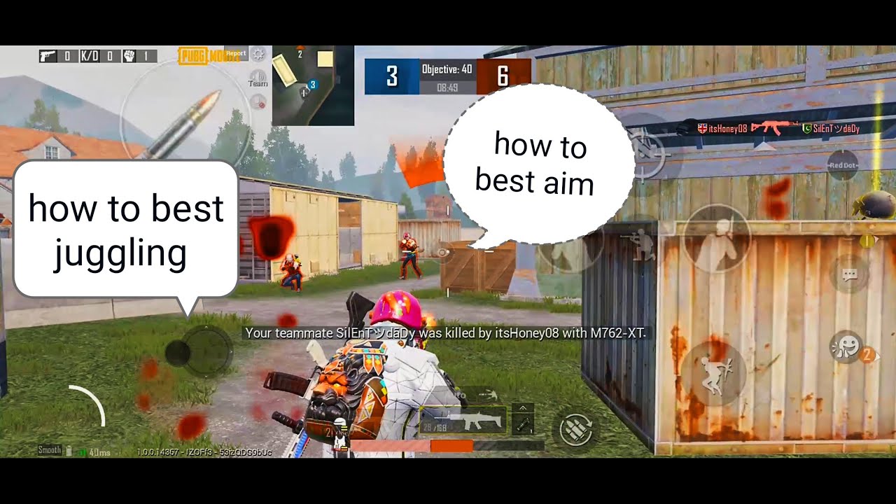 HOW TO BEST JIGGLE AND BEST AIM #TAG M416 - YouTube