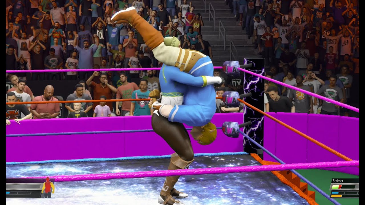 WIWA Wrestling Match #554: Link vs Princess Zelda - YouTube