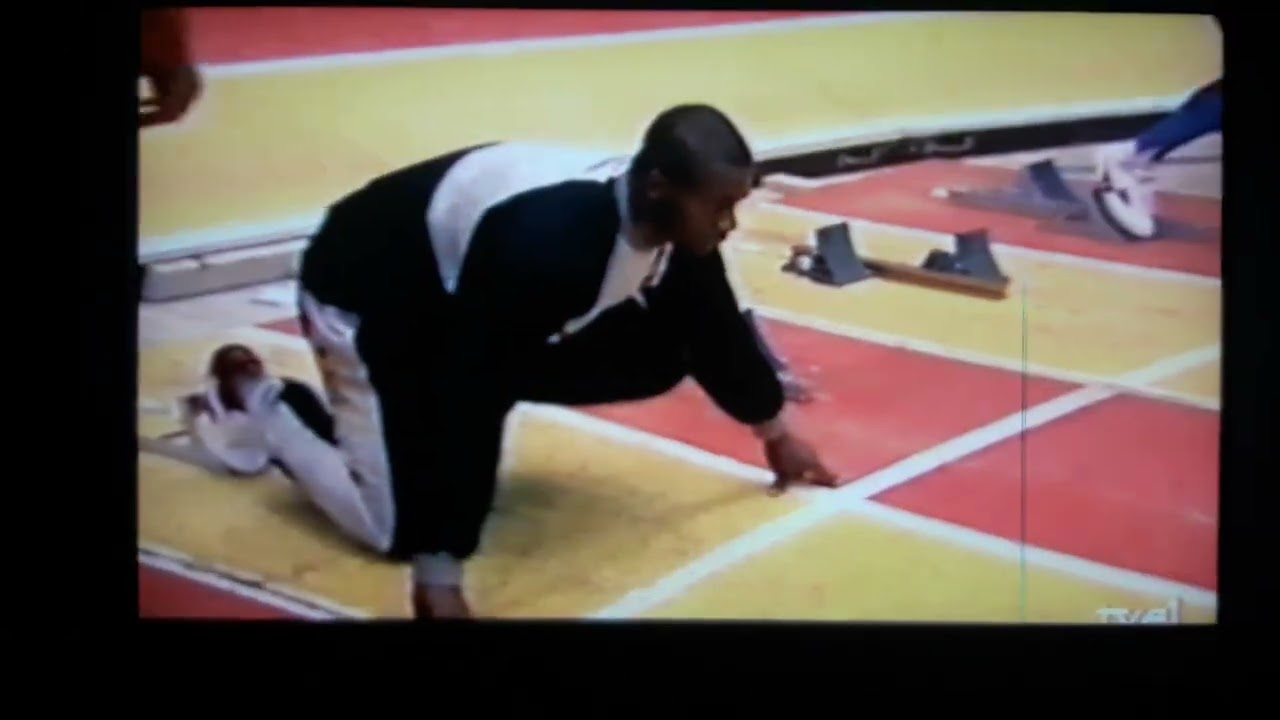 Ben Johnson training Toronto 1.991 Universidad de York - YouTube